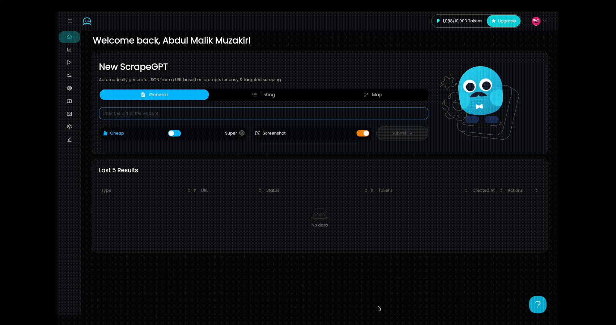 Create and Run a Scraper Programmatically | MrScraper Documentation